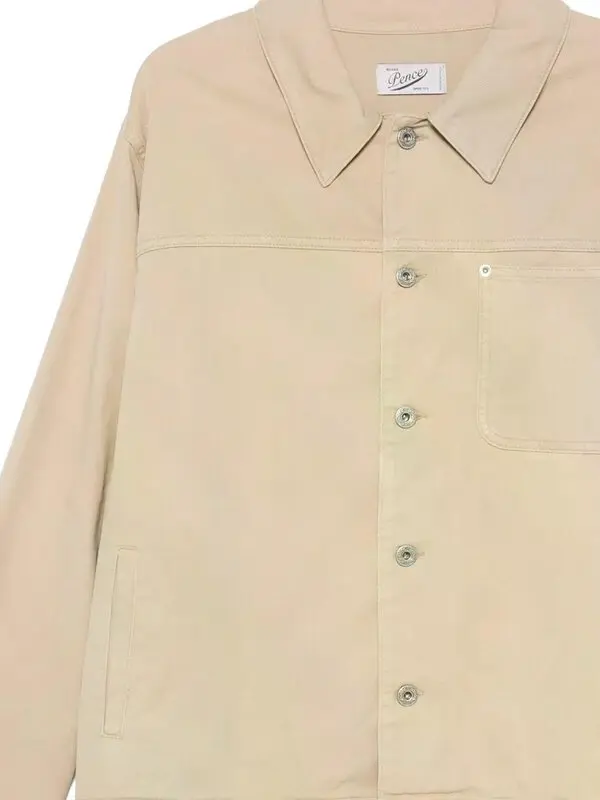 PENCE 1979 Logo-patch Shirt Jacket