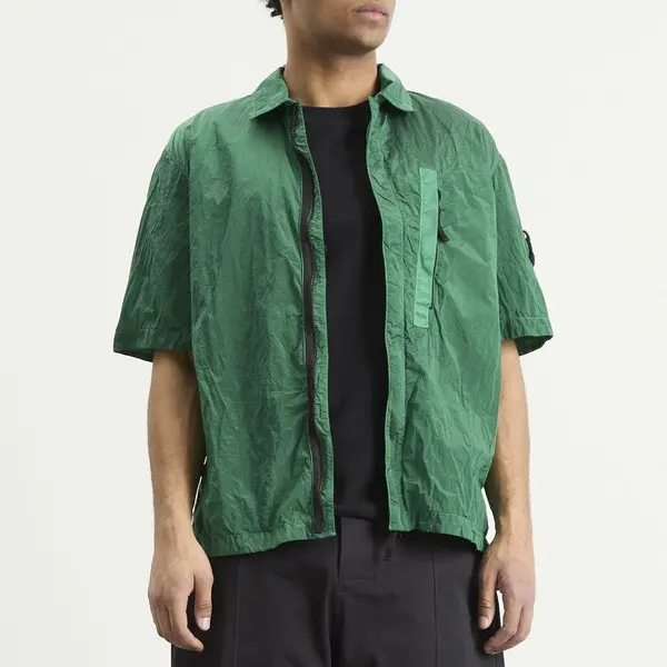 Stone Island Nylon Metal Short Sleeve Shirt