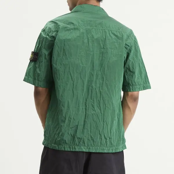 Stone Island Nylon Metal Short Sleeve Shirt