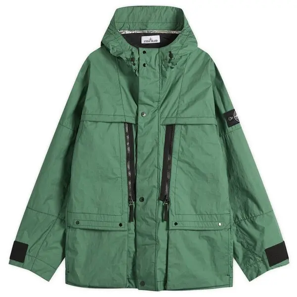 Stone Island Metal Lamina Ripstop Heat Reactive Short Parka Jacket