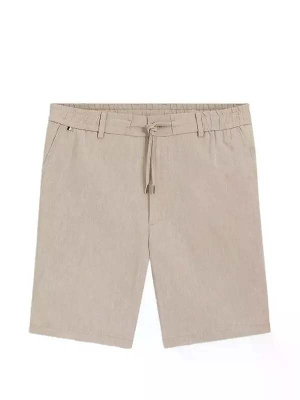 BOSS Drawstring Elastic-waistband Shorts