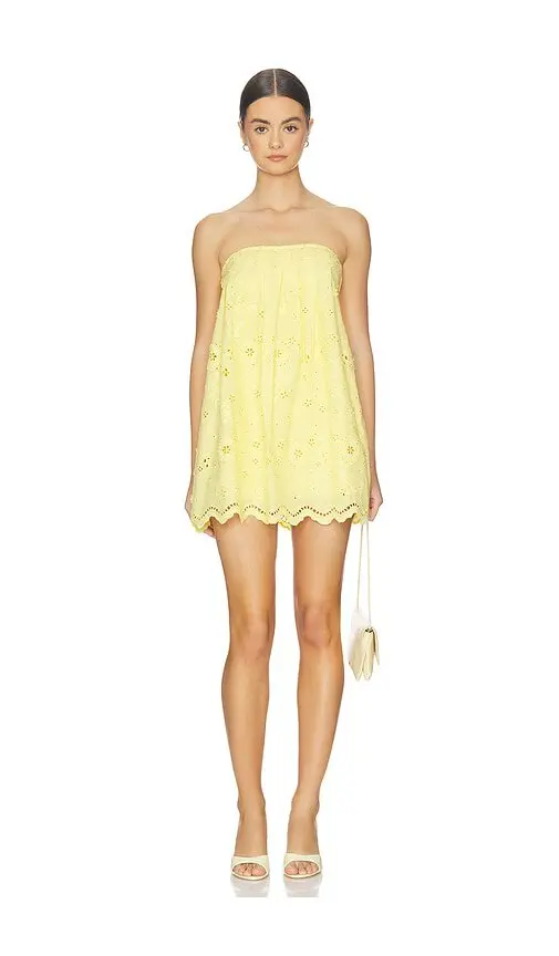 Heartloom Diego Cover Up Dress - Yellow