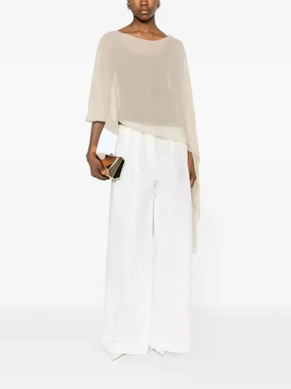 Antonelli Firenze Asymmetric Draped Top