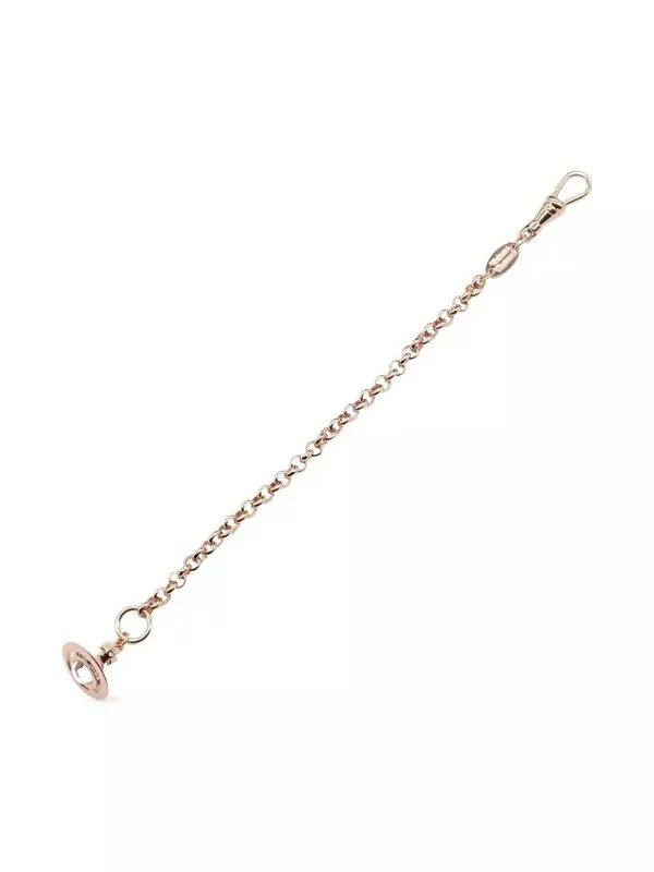 VIVIENNE WESTWOOD 20s Logo-charm Bracelet