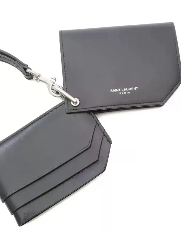 Saint Laurent 2020s Leather Card Holder