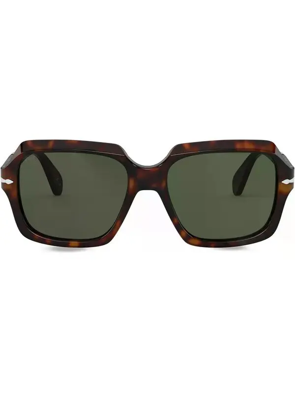 Persol Large Frame Sunglasses - Green