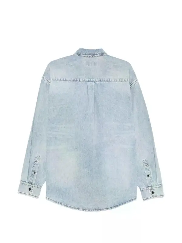 A BATHING APE Shark Denim Shirt