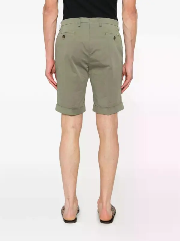 BRIGLIA 1949 Pleated Turn-up Shorts