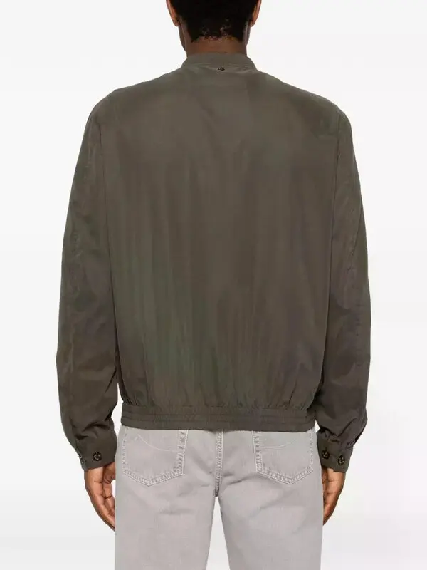 MONTECORE Zip-up Bomber Jacket - Green