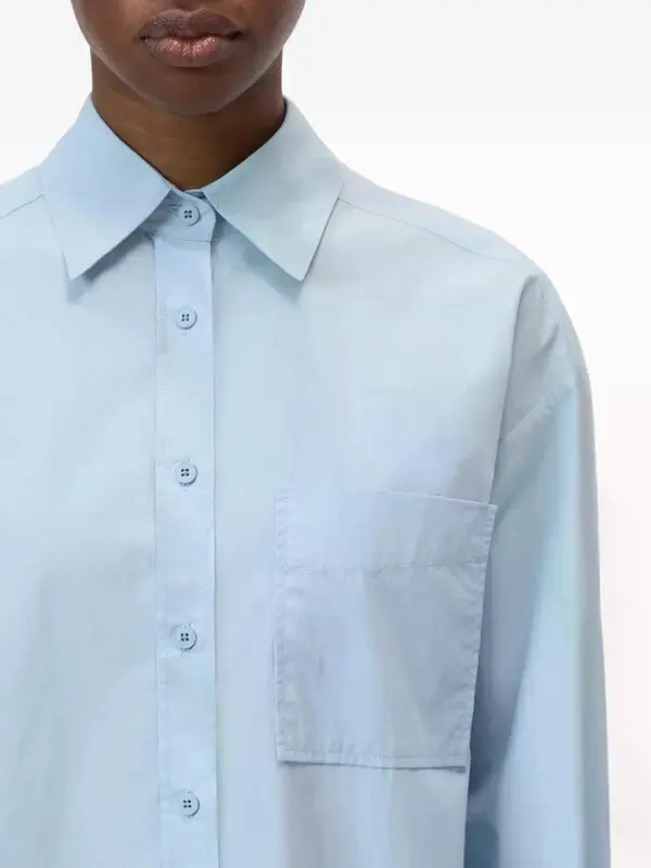 Closed Embroidered Oversized Shirt