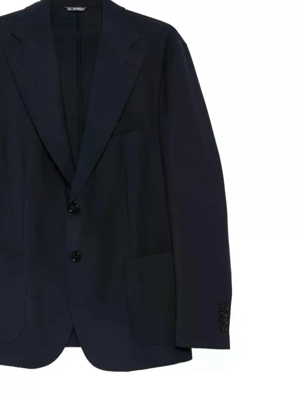 LES HOMMES Single-breated Blazer