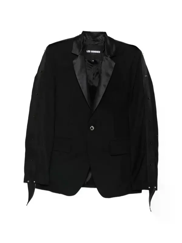 LES HOMMES Single-breated Blazer
