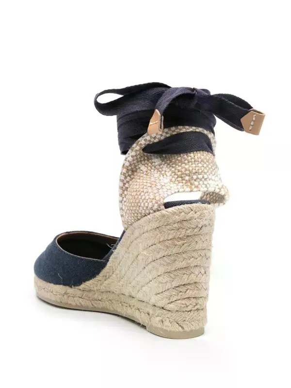 CastaÑer 90mm Carina Wedge Espadrilles - Blue