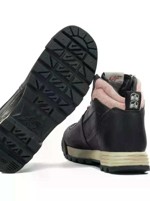 AUTRY Malga Leather Boots - Black