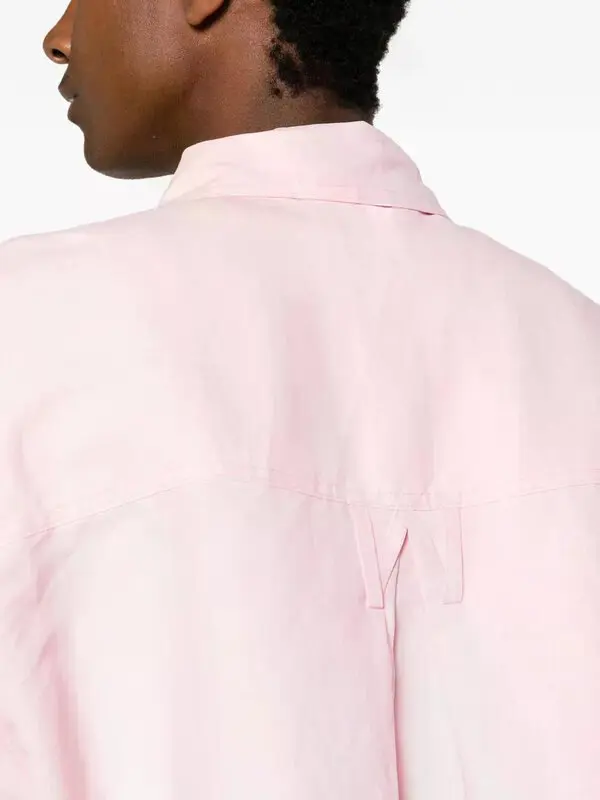 WILLY CHAVARRIA Corcoran Short-sleeve Flap-pocket Shirt