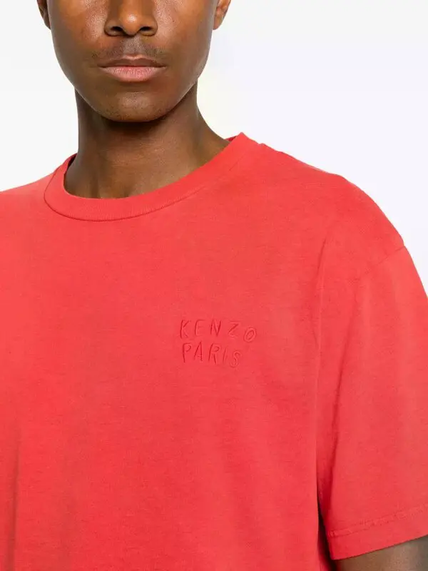 Kenzo Logo-embroidered T-shirt