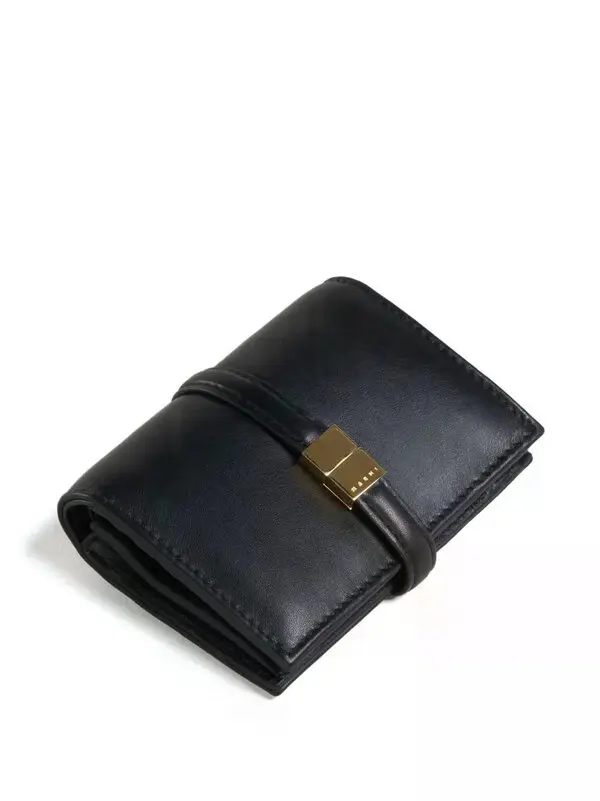 Marni Prisma Logo-engraved Leather Wallet
