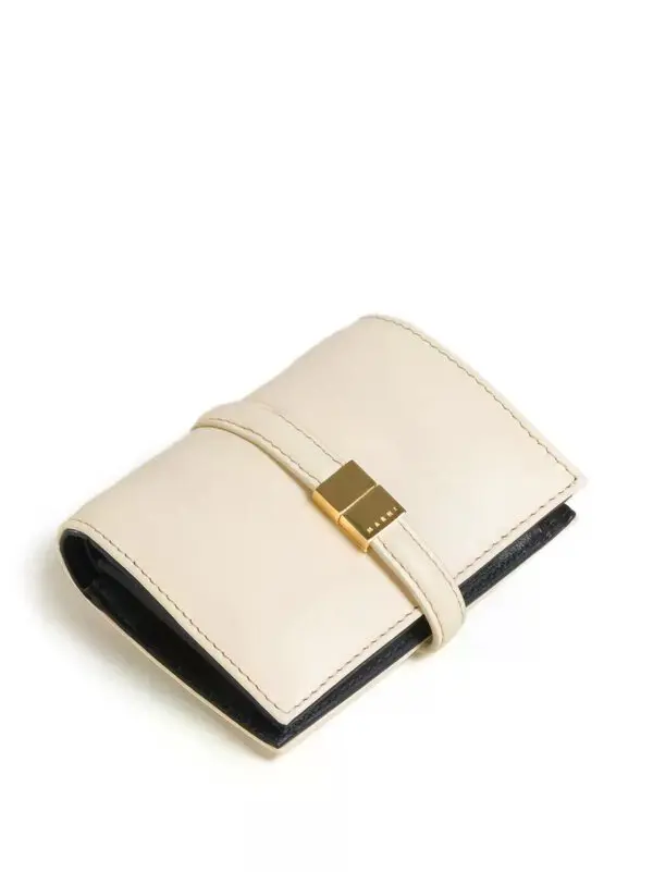 Marni Prisma Logo-engraved Leather Wallet