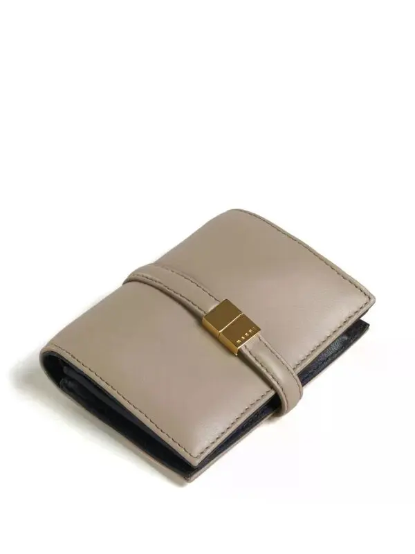 Marni Prisma Logo-engraved Leather Wallet