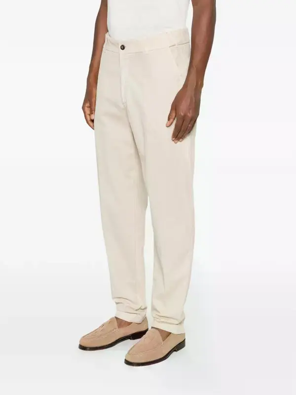 Eleventy Chino Trousers With Elasticated Waist