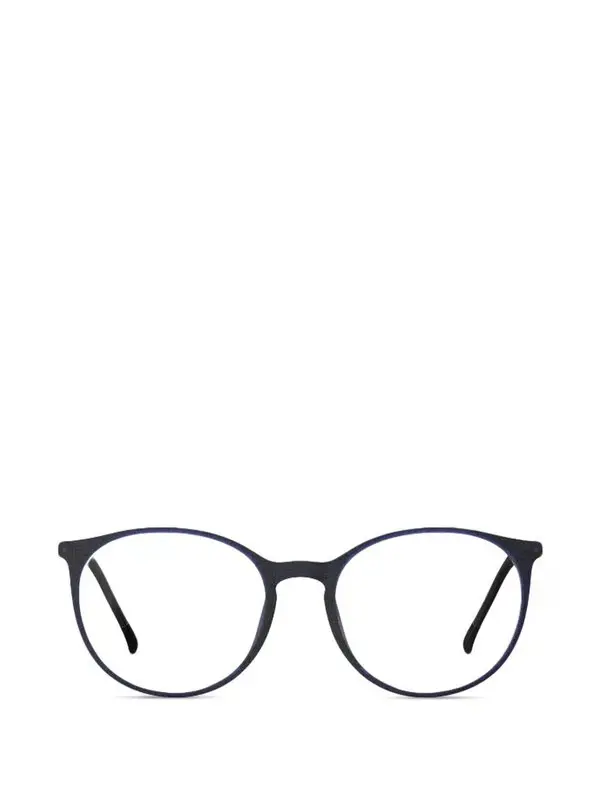 SILHOUETTE Spx Illusion Round-frame Glasses - Blue