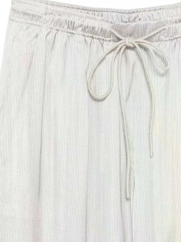 Emporio Armani Striped Wide Leg Trousers