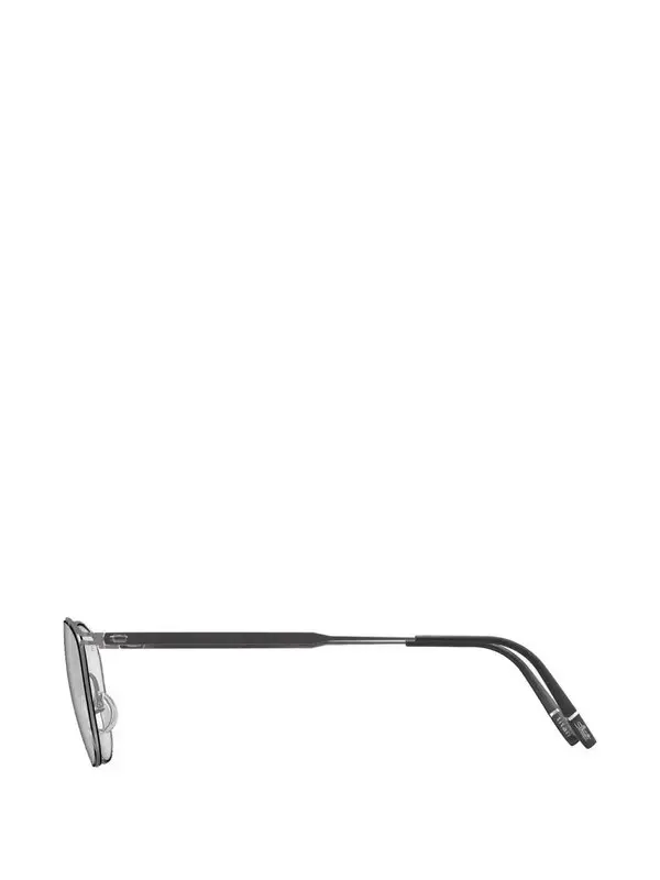SILHOUETTE Titanium Reframed Round-frame Glasses - Grey