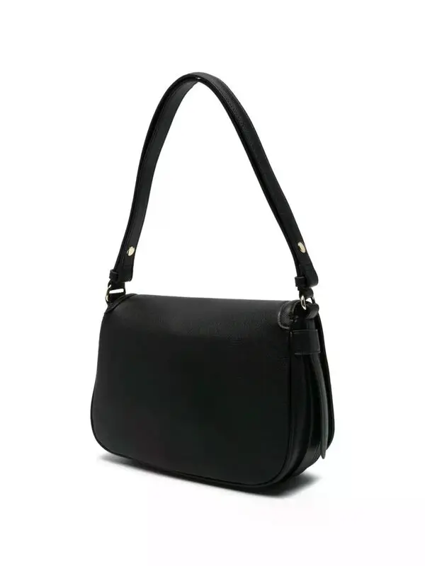 Armani Exchange Logo-plaque Leather Shoulder Bag