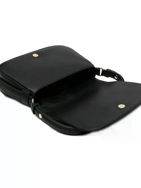 Armani Exchange Logo-plaque Leather Shoulder Bag