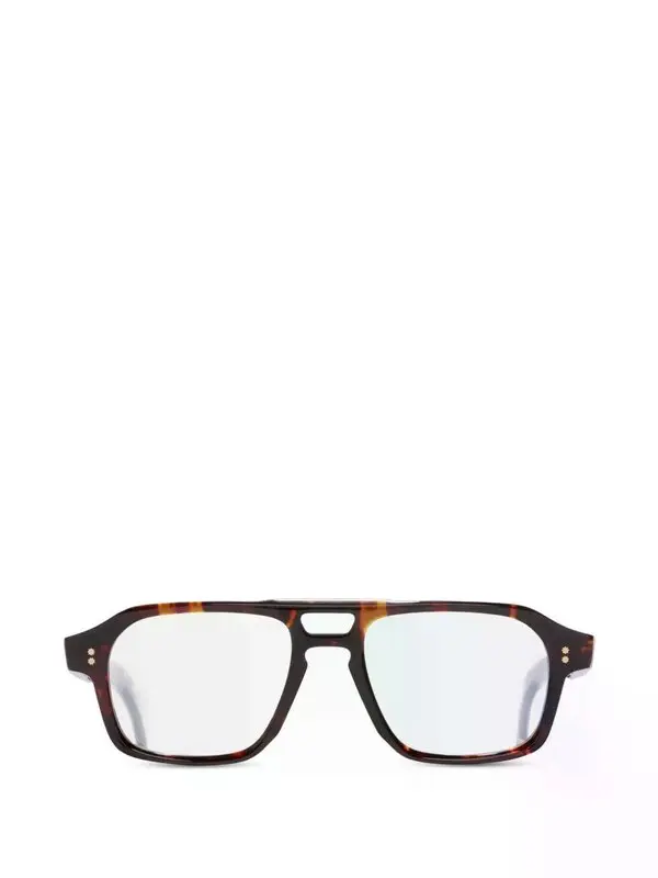 CUTLER & GROSS Gr15 Pilot-frame Eyeglasses - Brown