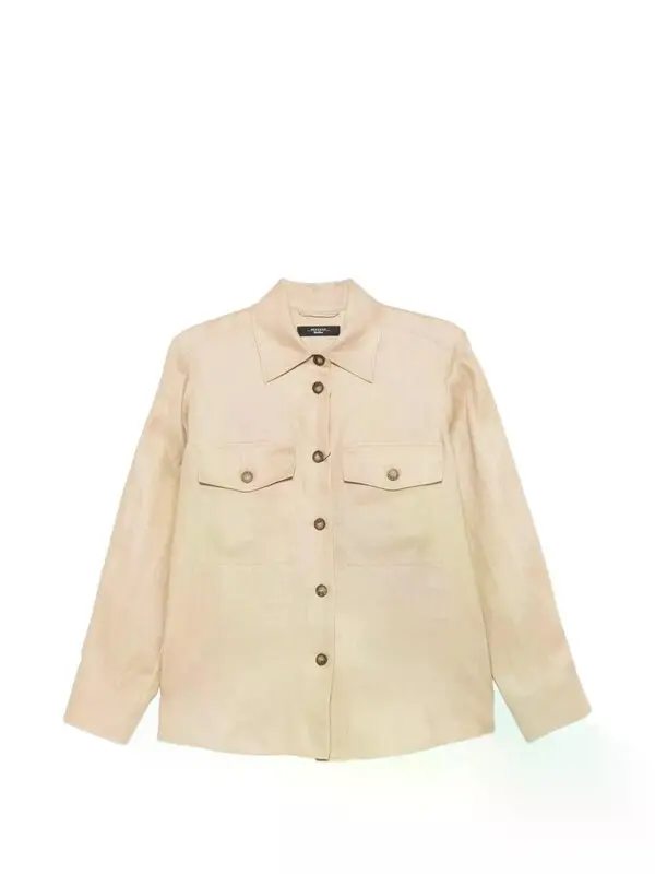 Max Mara Flap-pocket Shirt Jacket