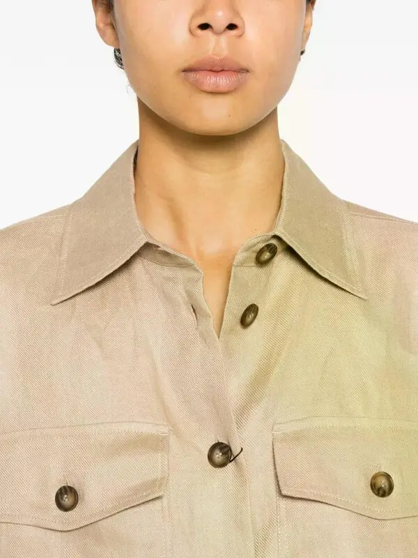 Max Mara Flap-pocket Shirt Jacket
