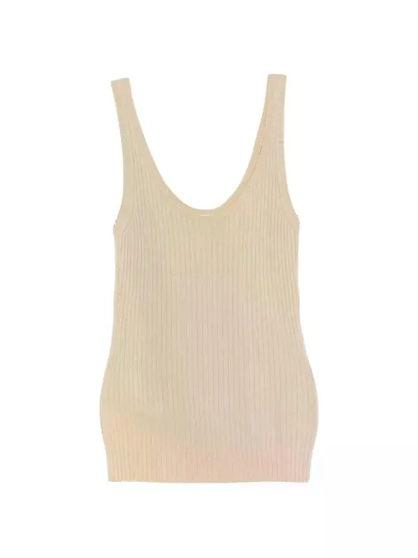 Chloé Ribbed Knit Tank Top