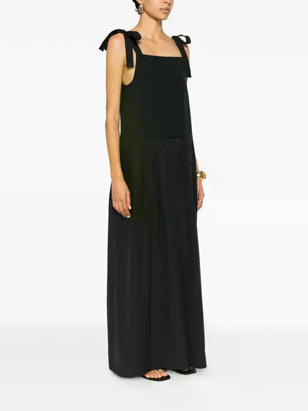 Max Mara Tie-fastening Pleated Jumpsuit