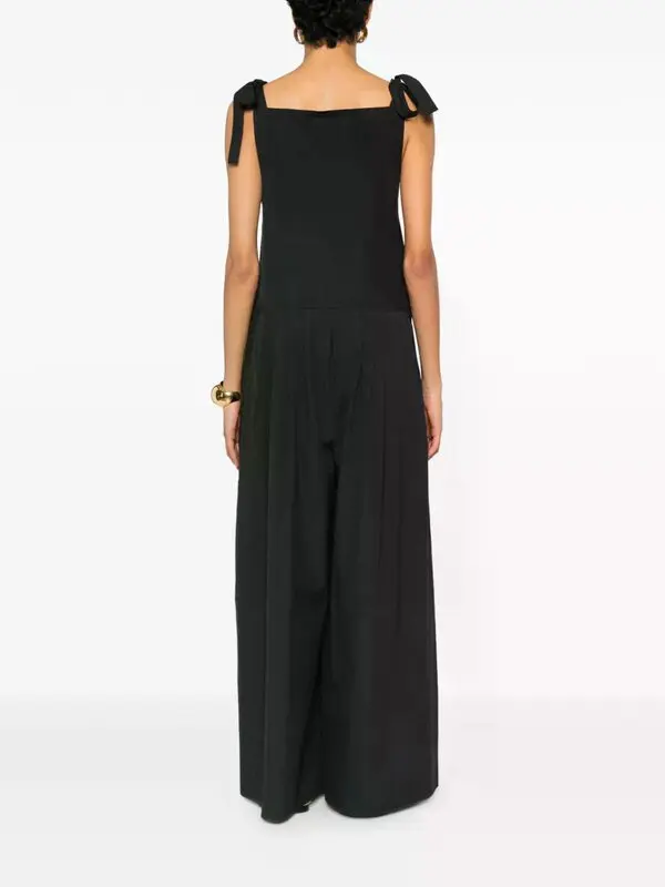 Max Mara Tie-fastening Pleated Jumpsuit