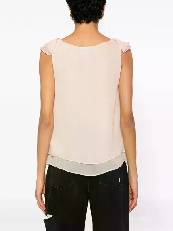BLUGIRL Ruffled Tiered Blouse - Pink