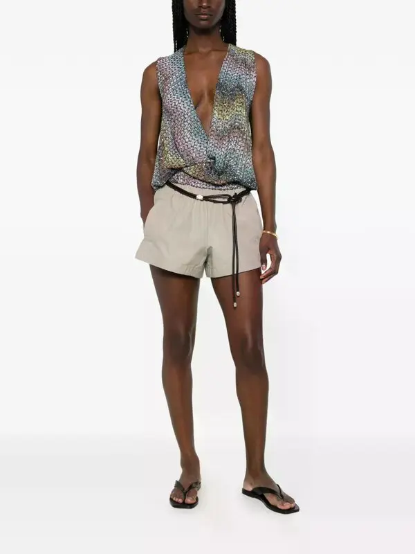 Missoni Zigzag Sequin-embellished Top