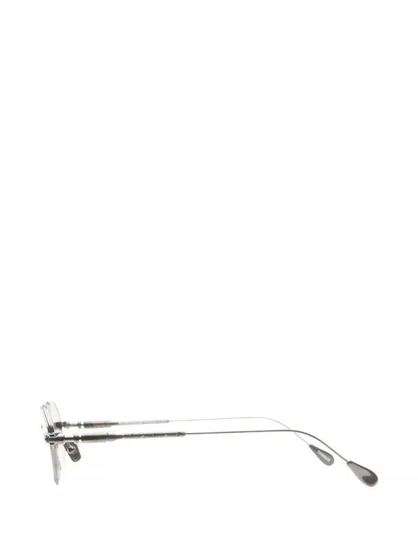KUBORAUM Geometric Frame Sunglasses - Grey