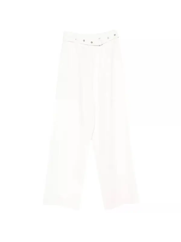 MRZ Belted Wide-leg Trousers