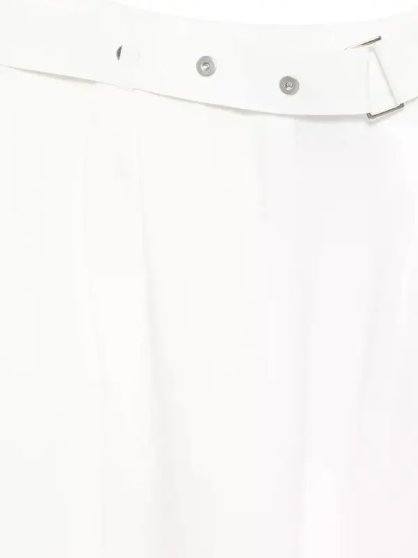 MRZ Belted Wide-leg Trousers