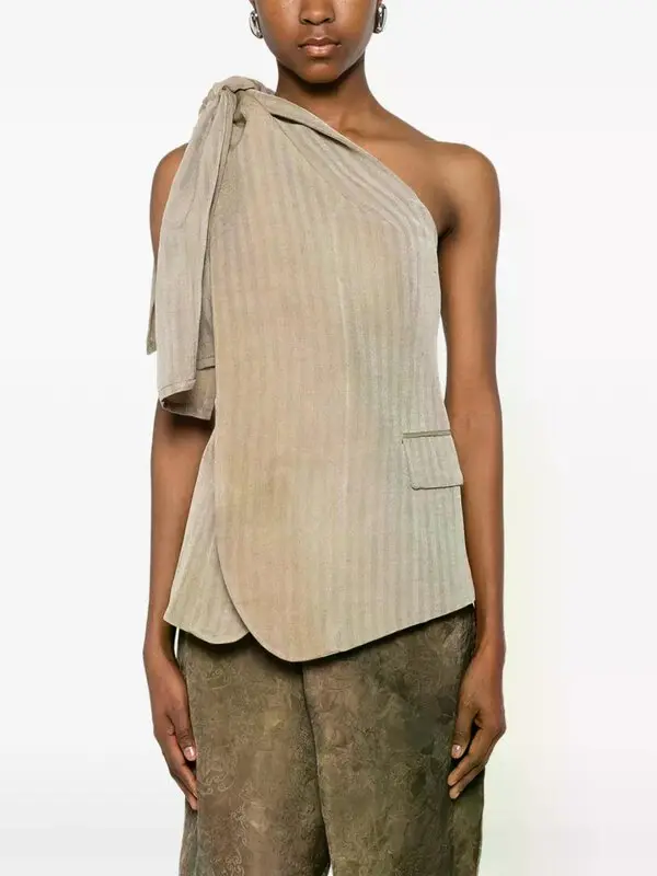 UMA WANG Kaeen One-shoulder Waistcoat