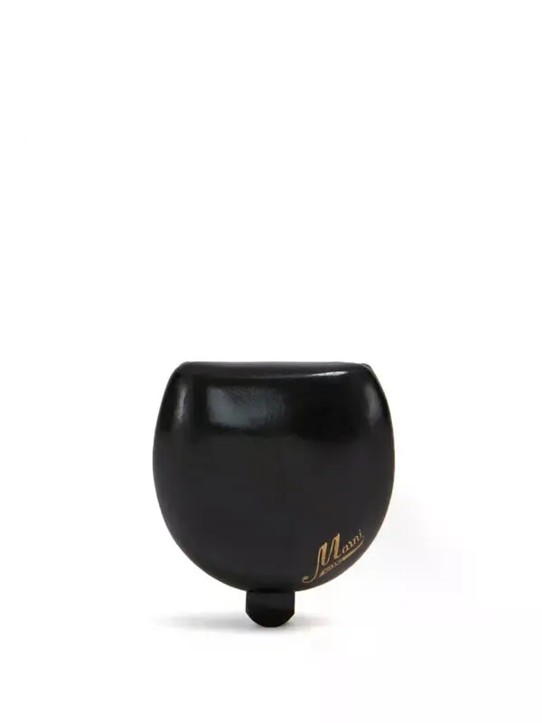 Marni Leather Coin Holder - Black
