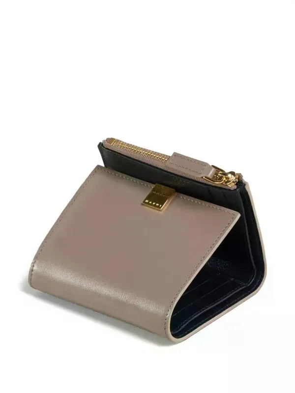 Marni Debossed-logo Tri-fold Wallet