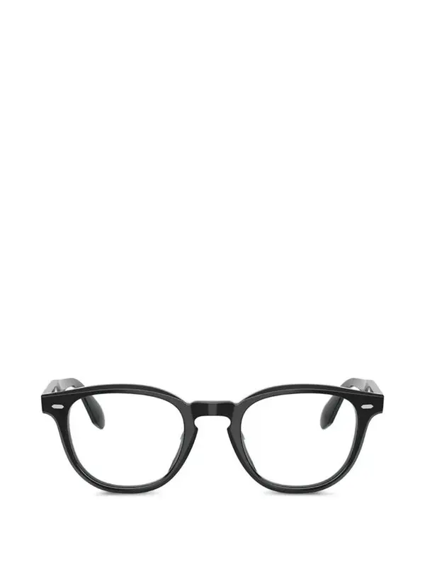 Oliver Spencer N.09 Round-frame Eyeglasses - Black