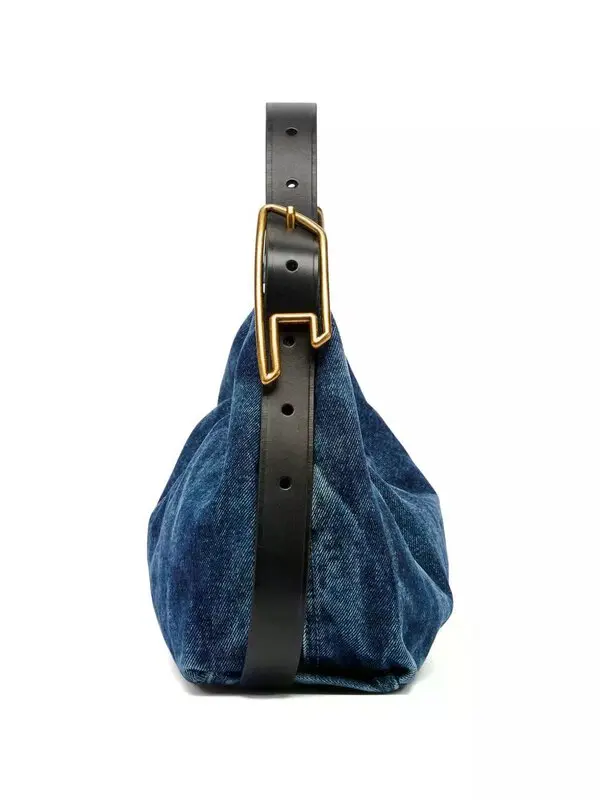 DIESEL® D-line Denim Shoulder Bag - Blue