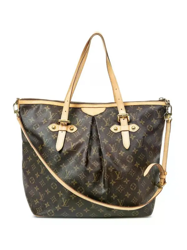 LOUIS VUITTON Palermo Monogram Tote - Brown