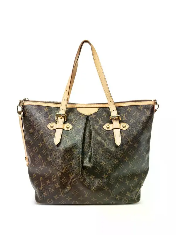 LOUIS VUITTON Palermo Monogram Tote - Brown