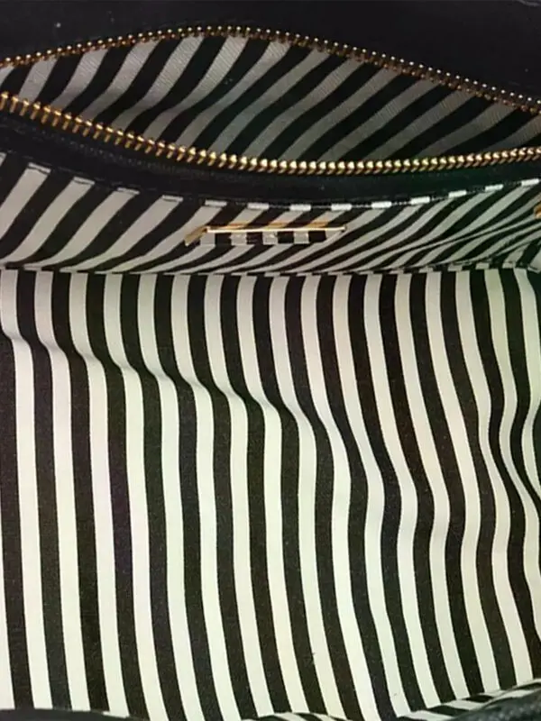 Prada Canapa Logo Handbag - Black