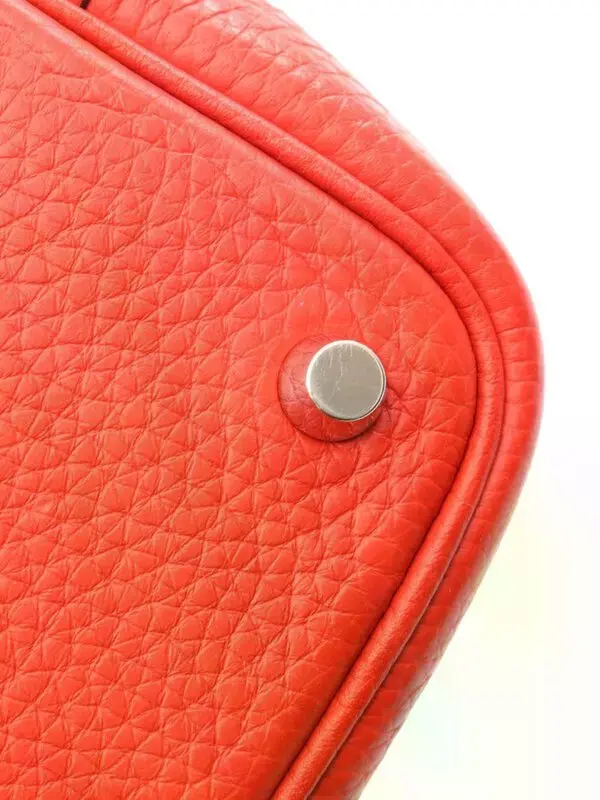 Hermès 2017 Clemence Picotin Lock 18 Handbag - Red