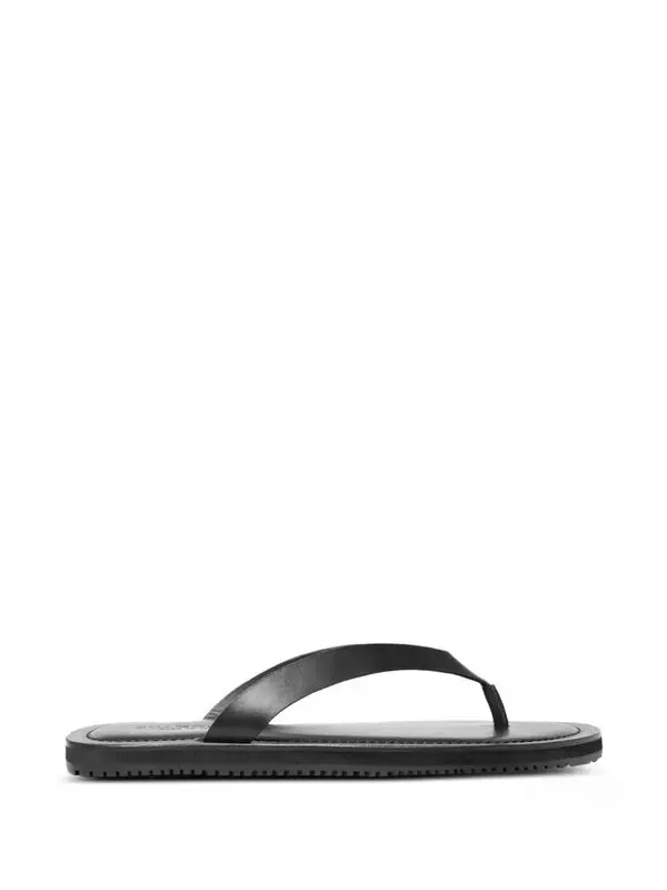 SCAROSSO Ascanio Leather Thong Sandals